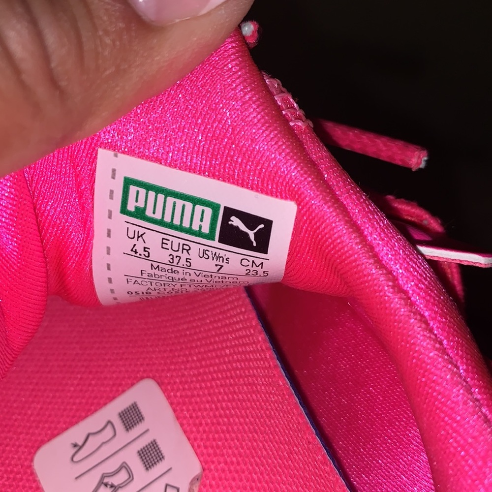 Brand New Pink Puma Ignite Sneakers Labeled 7 Women’s - Gem